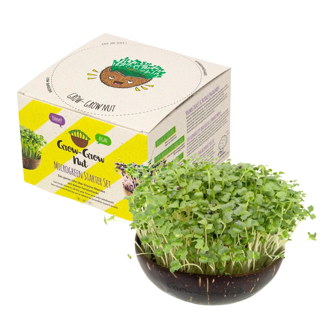 MICROGREENS GROW NUT - STARTER SET